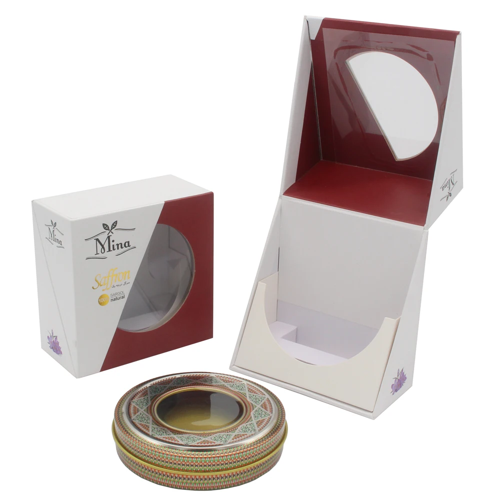 Custom Saffron Packaging Boxes - Luxury & Recycled Materials