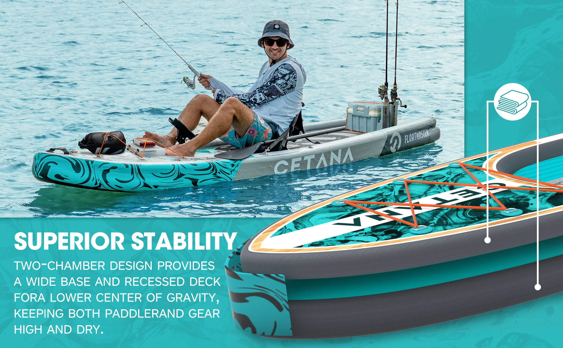 Factory Price Wholesale Sup Board Double Drop Inflatable Sup Paddle ...