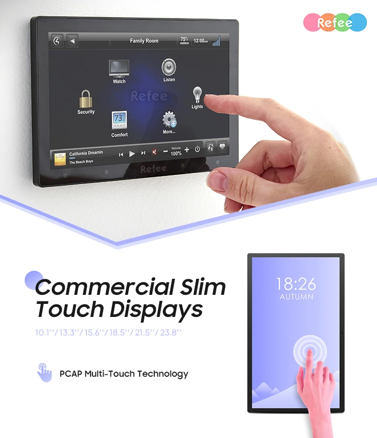 Fast Shipped 4K LCD Wall Mounted Tablet - Android Touch Screen