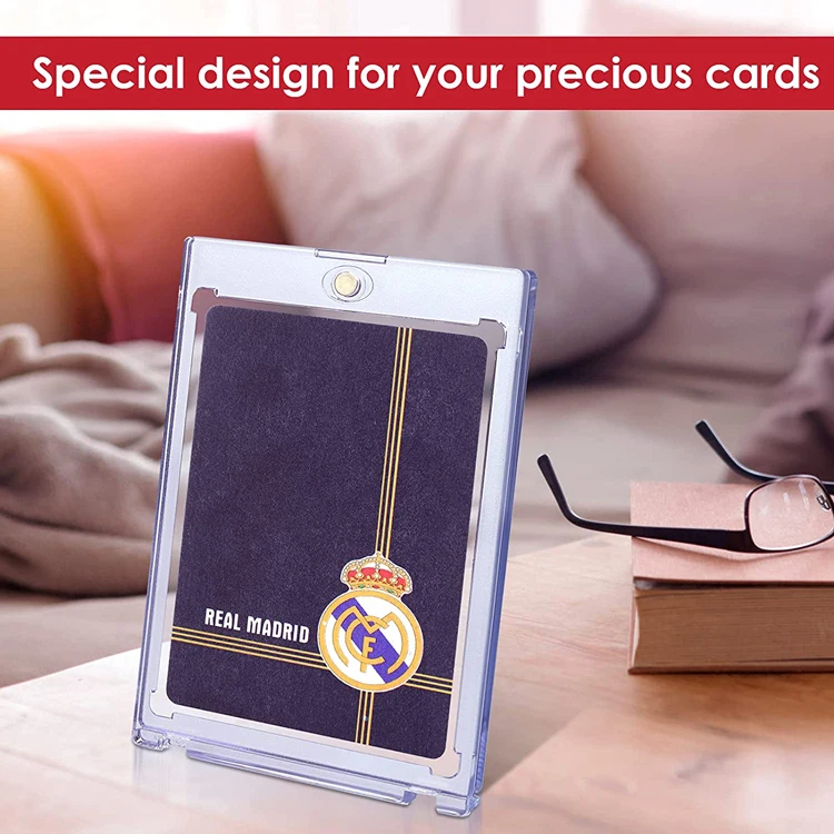 Wholesale Thick Clear Plastic Rigid Baseball Cards Toploader