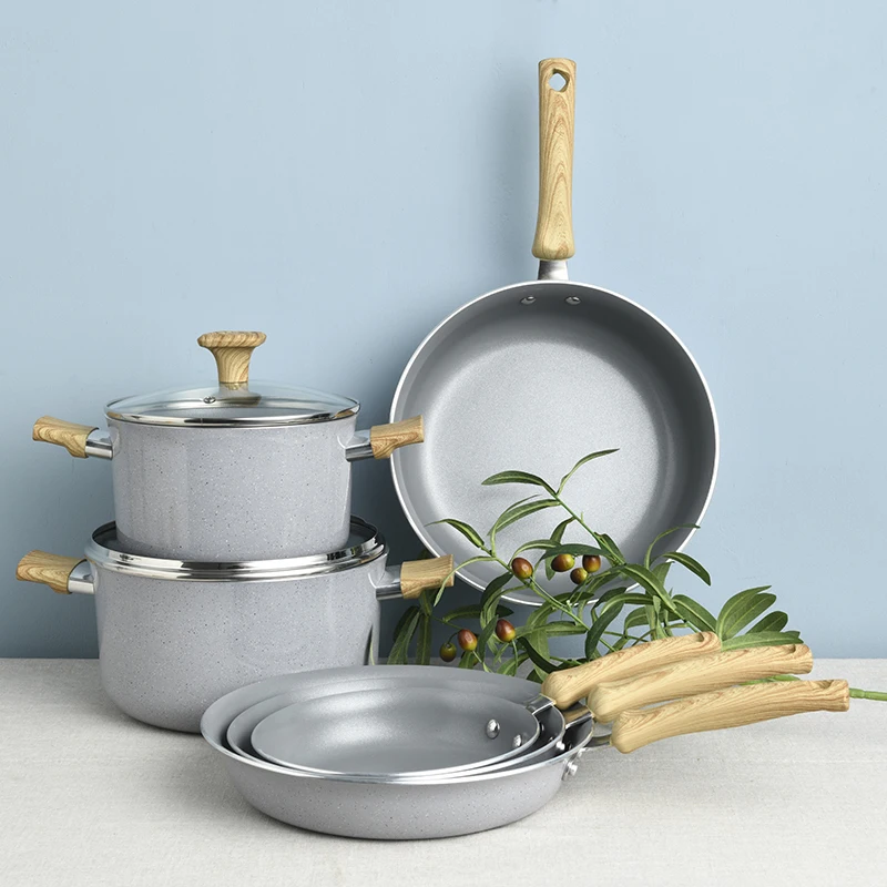 Ceramic Cookware Set - Durable, Non-Stick, and Safe