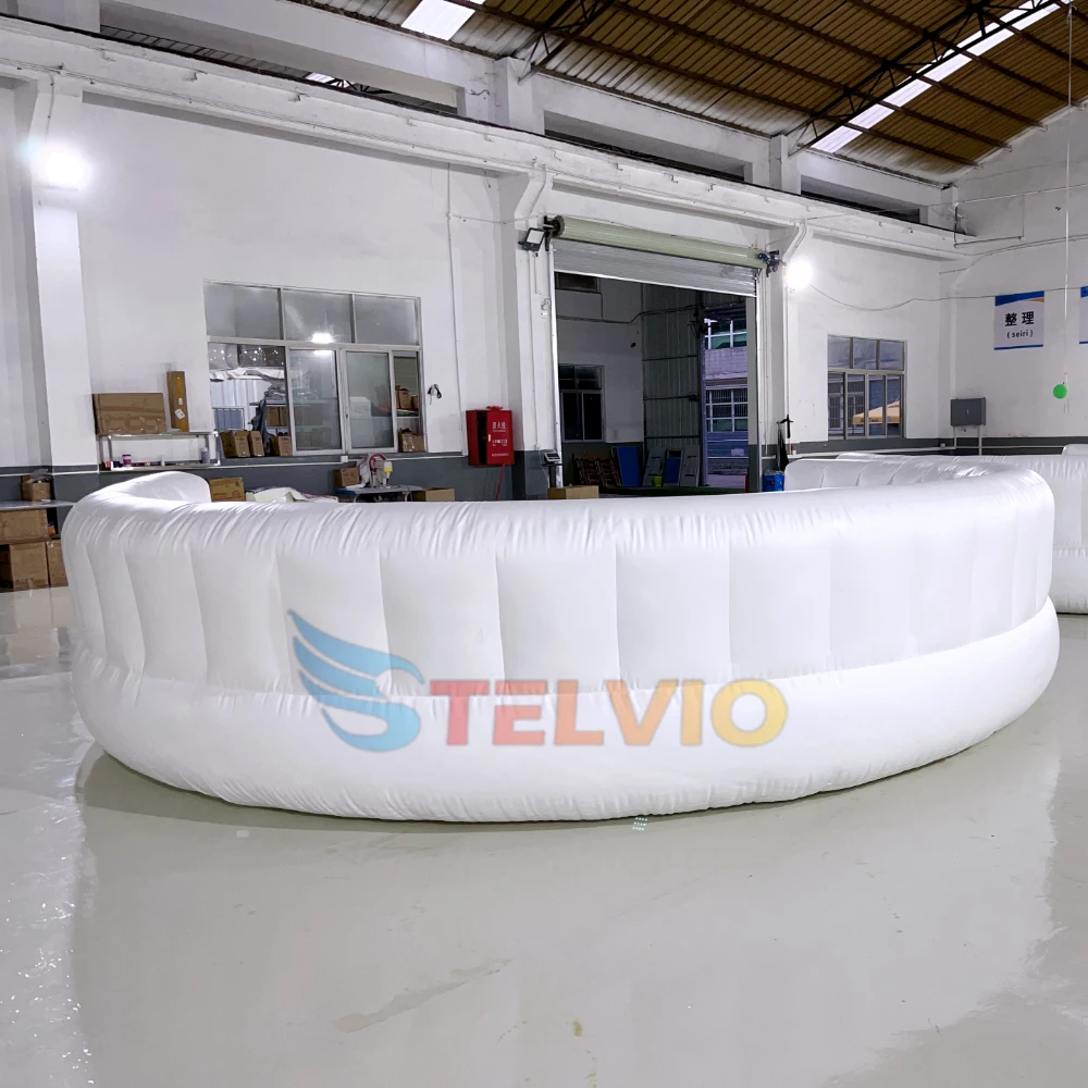 Inflatable Outdoor Circular Couch - Perfect for Entertainment