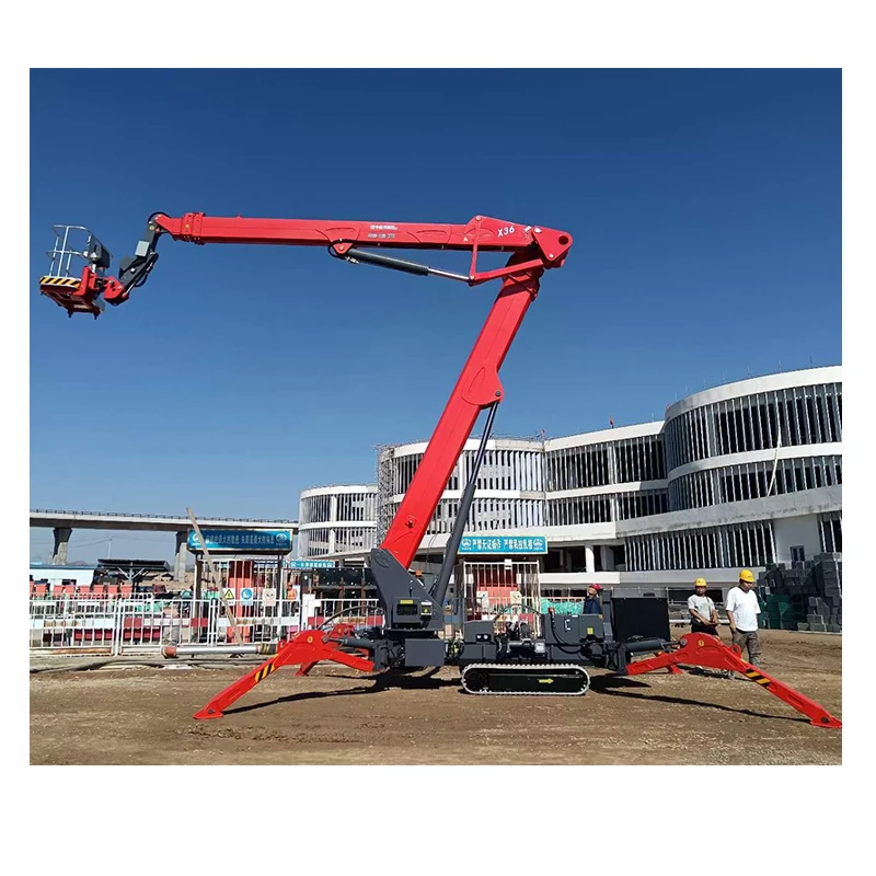 32m Crawler-type Bending Arm Aerial Work Platform - Buy Aerial Work ...