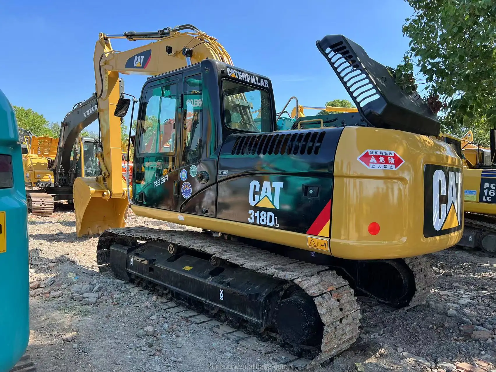 Used Crawler Excavator Good Condition Cat318 Reasonable Price For Sale ...