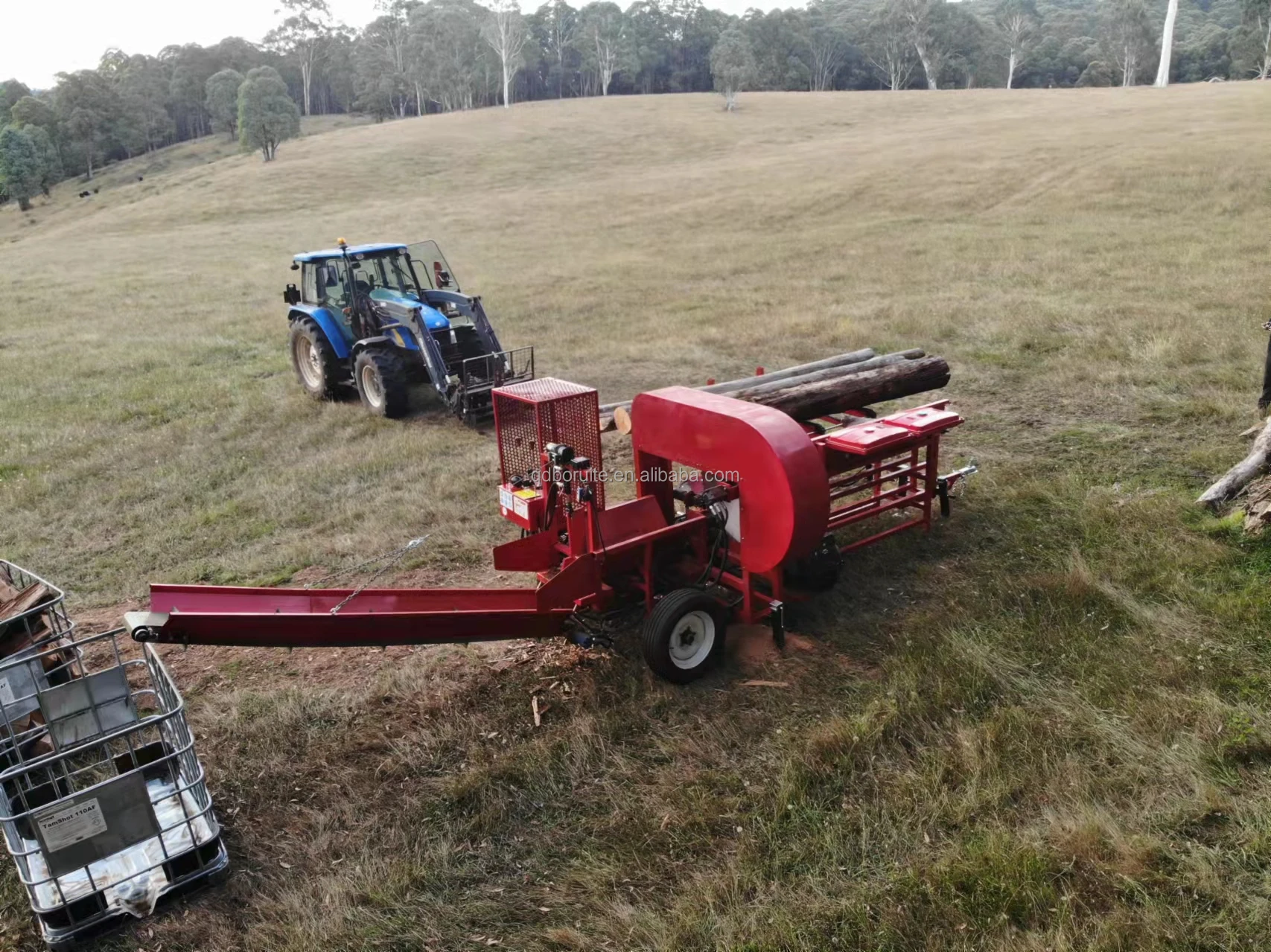 50 Tons Wood Firewood Processor - Heavy Duty & Efficient