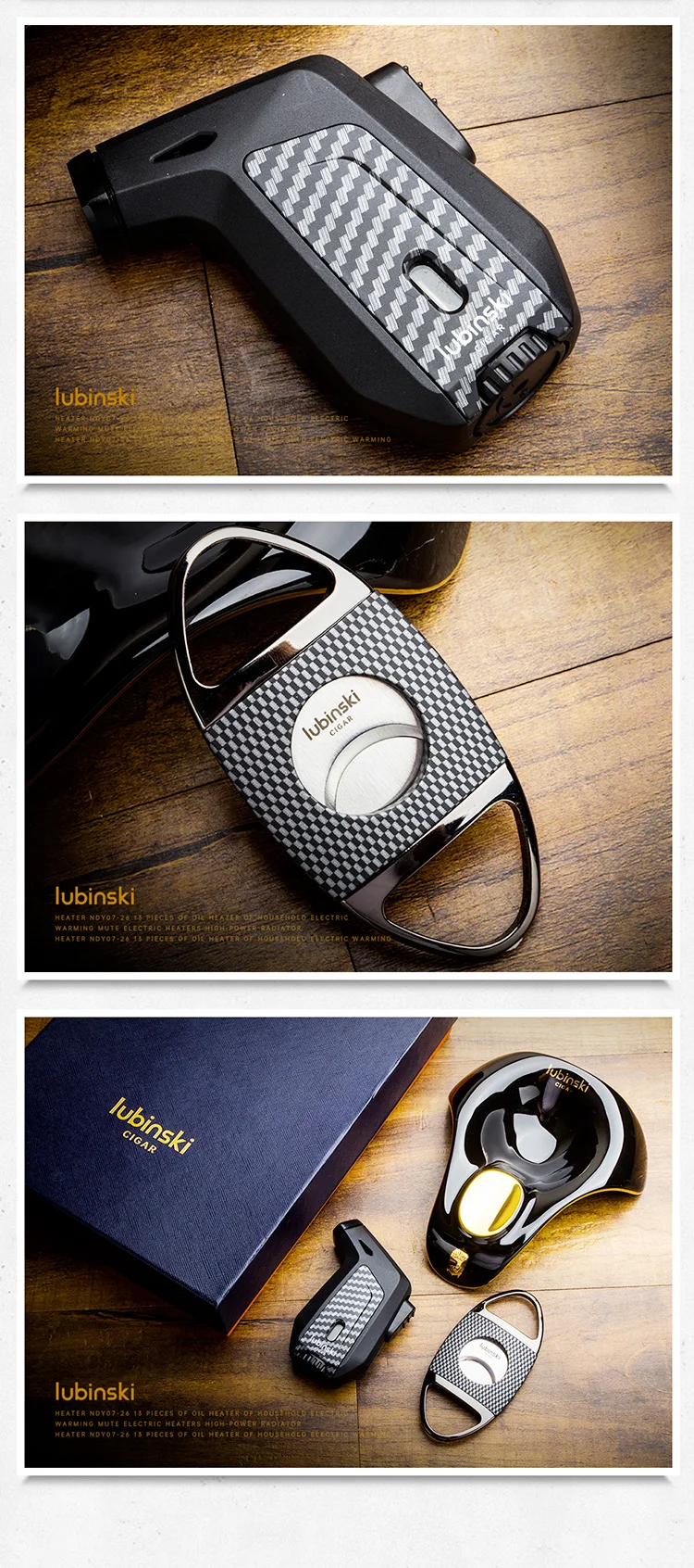 Lubinski Cigar Gift Set - Premium Cigars & Accessories