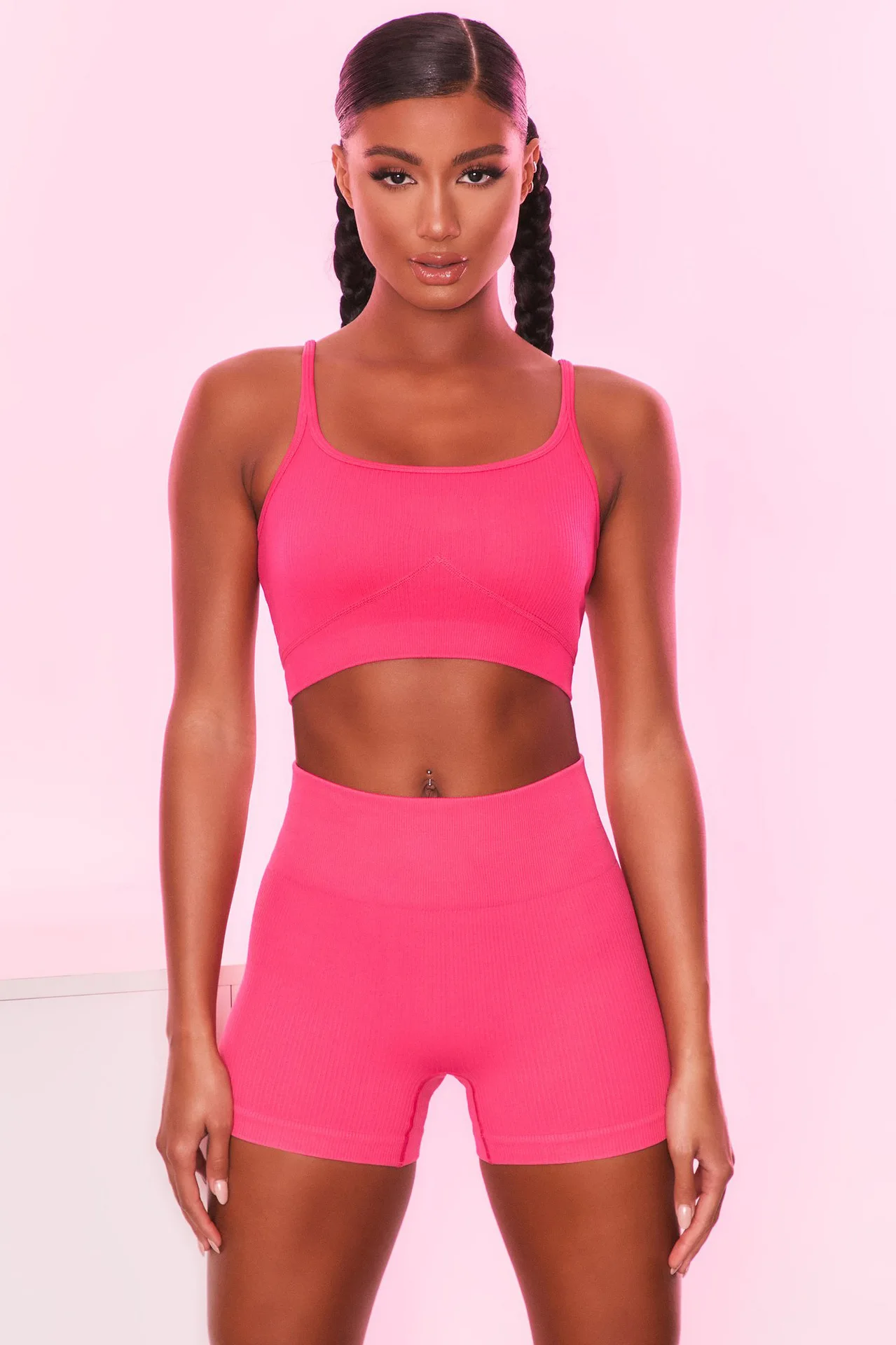 Yishenhon Wear Apparel Compression Tights Long Sleeve Crop Top Workout