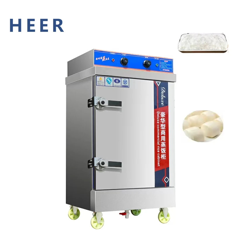 Commercial Electric Rice Steamer Box Food Steamer Cart Electric Canteen ...