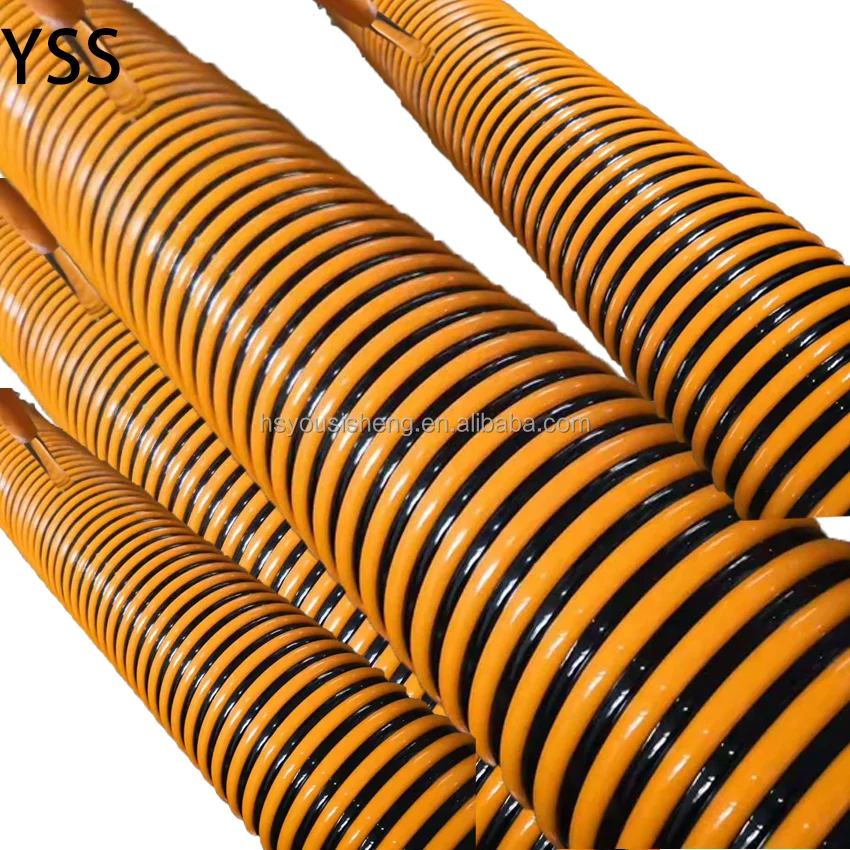 YSS Large-diameter PVC Plastic Reinforced Cow Tendon Hose 102 150 200mm ...