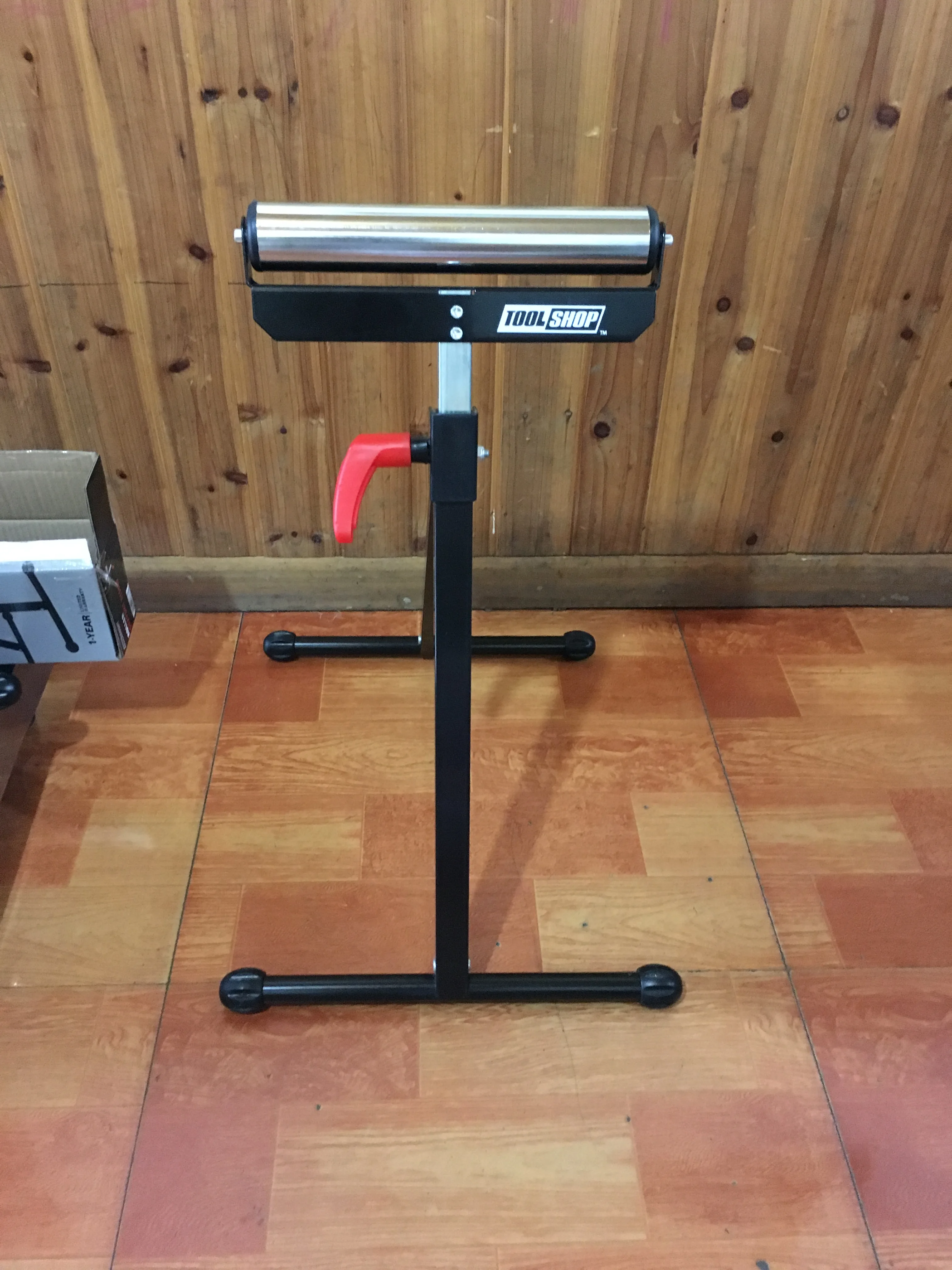 Woodworking Portable Folding Roller Stand Roller Stand Support Roller ...