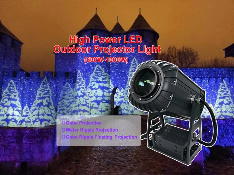 Nebula 600W LED Waterwave Projector - Durable & Efficient