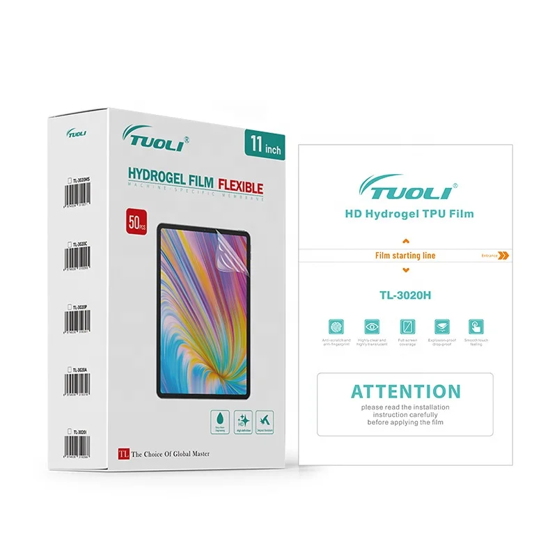 Universal 300*200mm Nano Hd Tpu Sheets Soft Hydrogel Film Screen ...