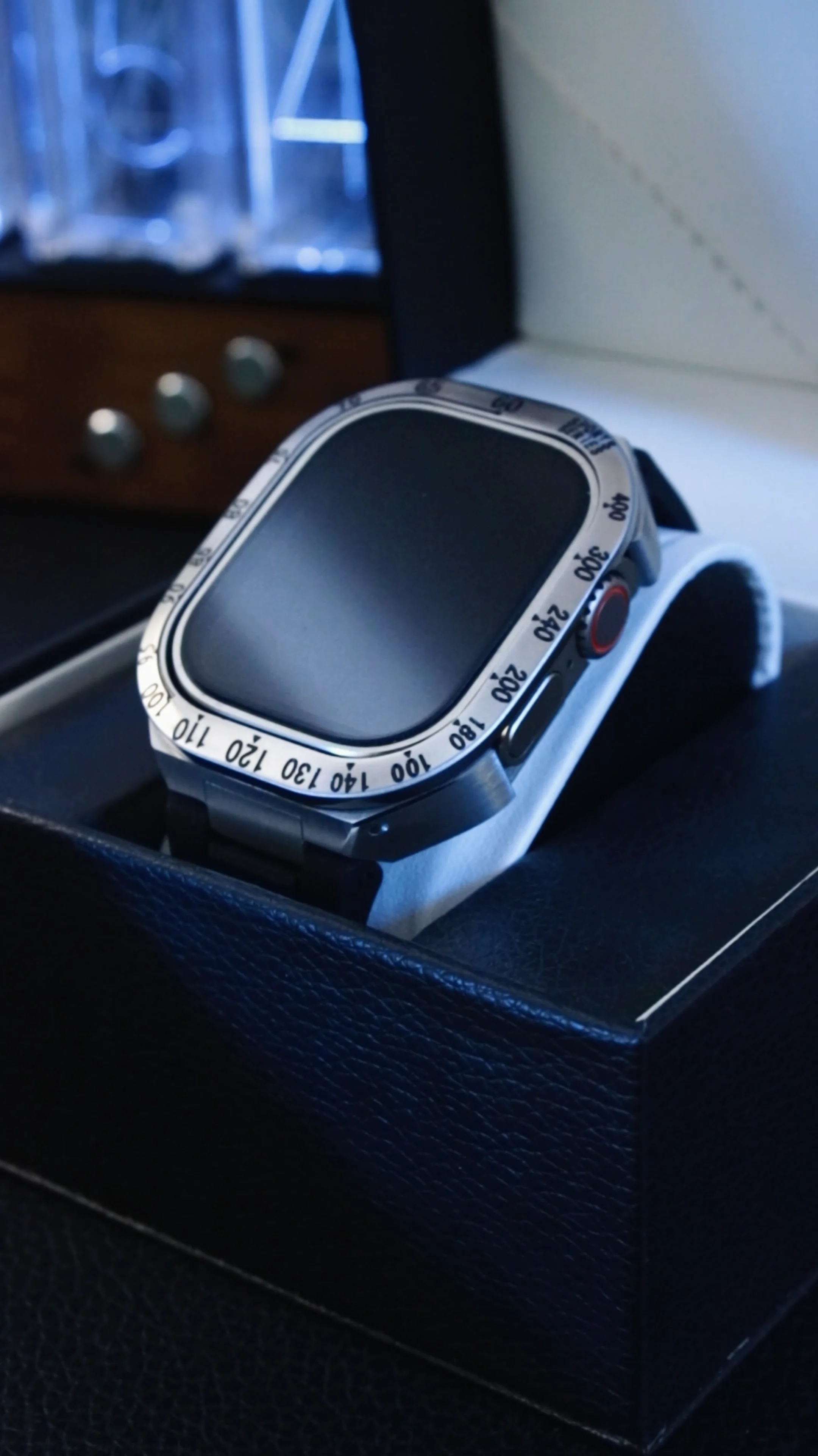 New Design 49mm Bumper Protective Cover Smart Watch Case Rubber Strap ...