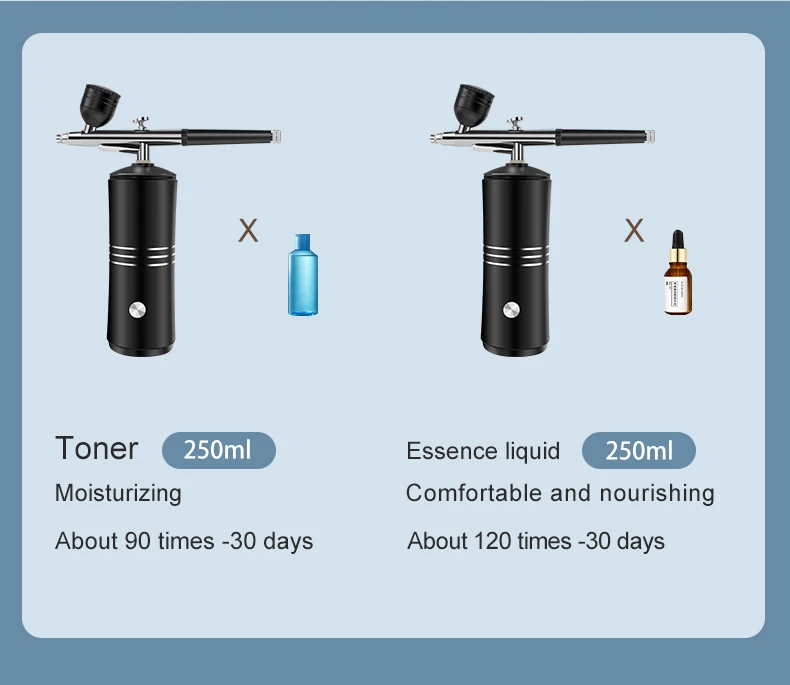 Hand Held Nano Oxygen Injector Spray Beauty Equipment Popular Skin ...