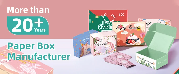 Custom Logo Cardboard Cartons 4x6 Reflective Eco Friendly Blush Pink ...