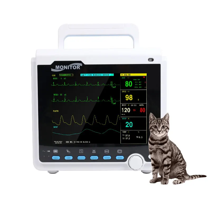 CONTEC CMS6000 VET multiparameter vital sign patient monitor veterinary ...