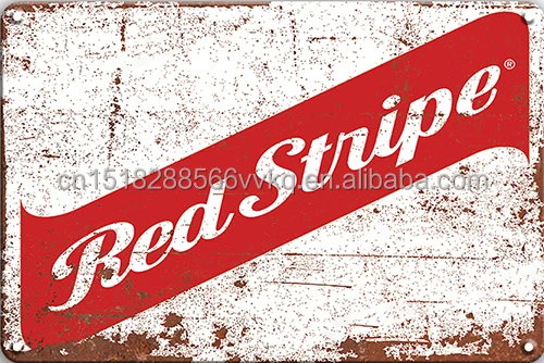 Vintage Rustic Tin Signs - Perfect for Man Caves & Bars