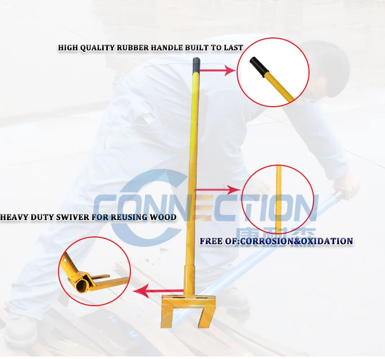 Heavy Duty Industrial Pallet Breaker With 44.5" Handle And Powder ...