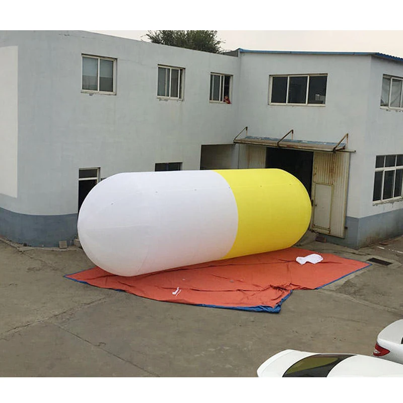 Giant Custom Inflatable Capsule Pill Model Balloon for Advertising