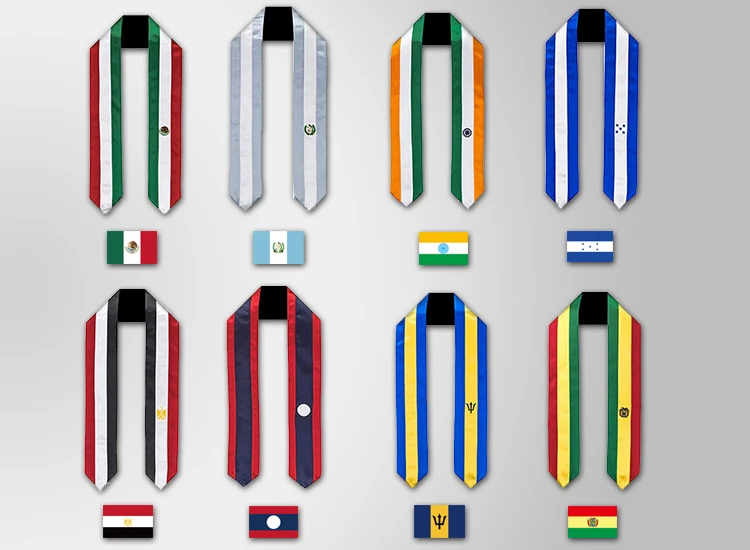 Custom Sublimation Graduation Stole /graduation Sashes - Buy Graduation ...