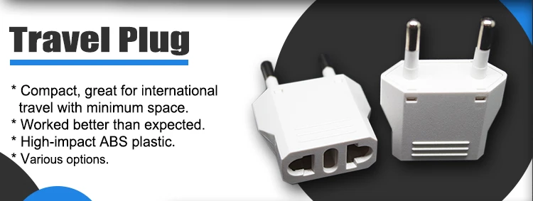 Usa Plug Adapter Type Socket To International Type 3 Pins Plug Travel ...