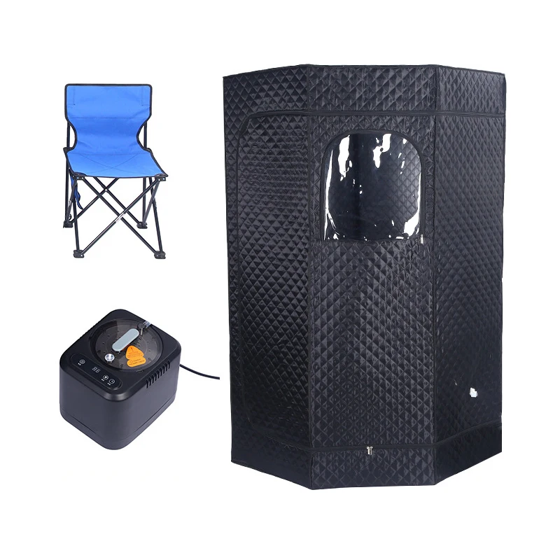 Outdoor Portable Sauna Room Foldable Full Size Mini Sauna Room For 2 ...