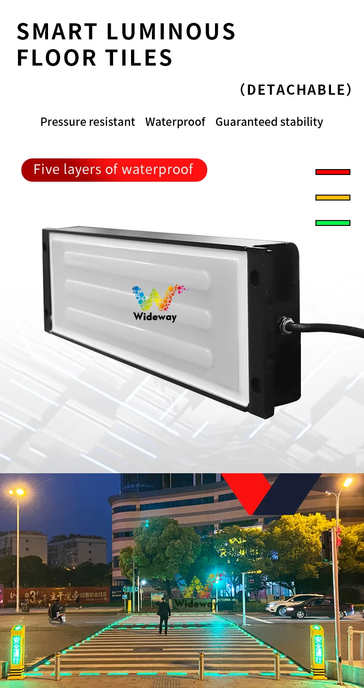 Underground LED Crosswalk Lights - Enhance Pedestrian Safety