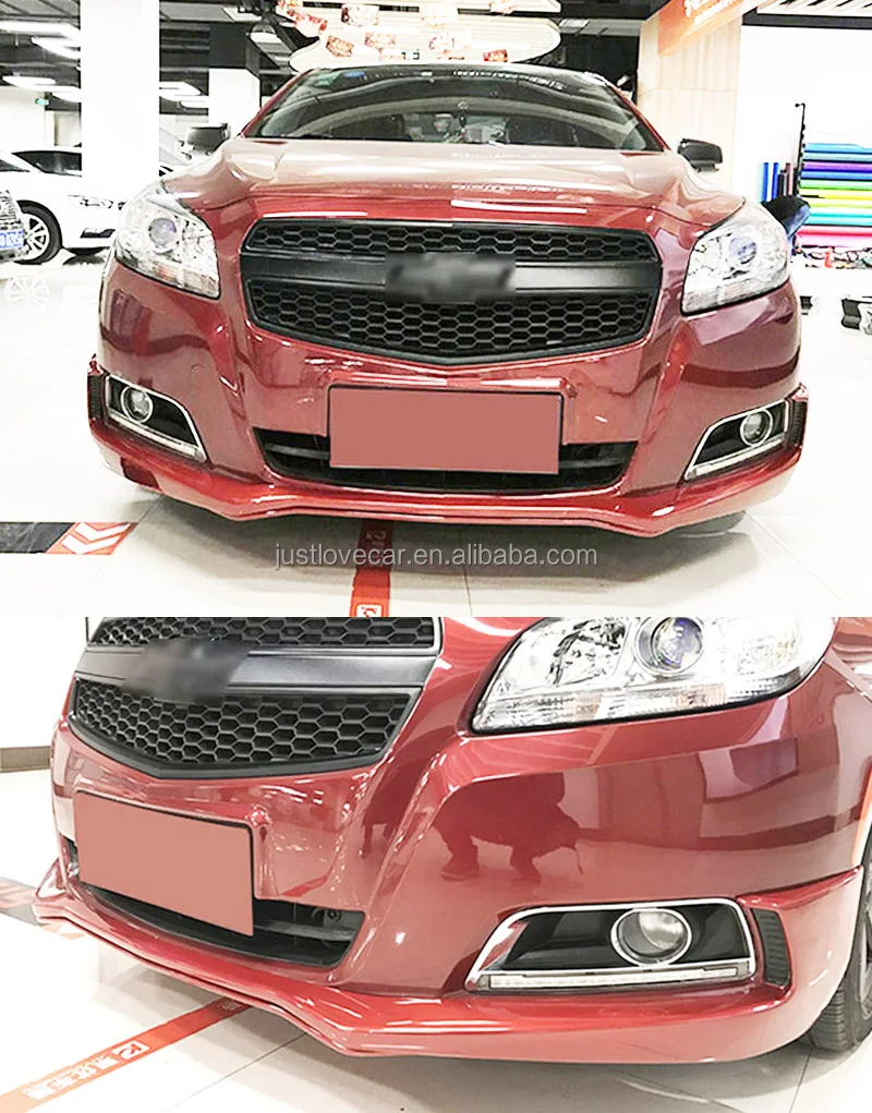 Chevrolet Malibu Car Body Kit (2012-2014) - Front & Rear Bumper Lip ...