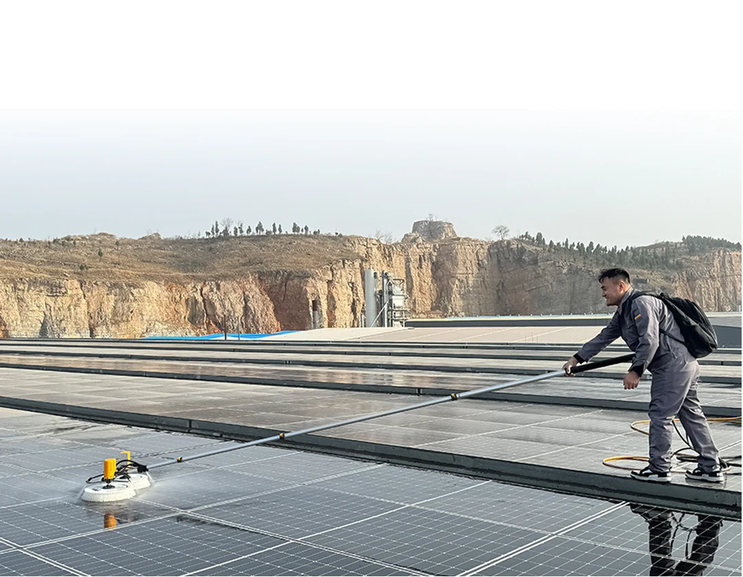 Sunnysmiler Solar Panels Cleaner Machine - Efficient & Reliable