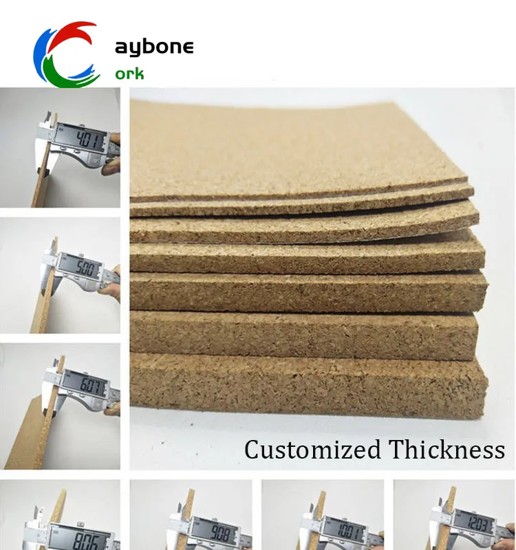 6mm High-Density Eco-Friendly Cork Rolls for Board Making