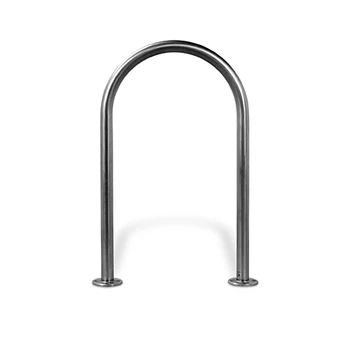 Surface Mount Traditional Inverted U Shape Stainless Steel Bike Rack ...