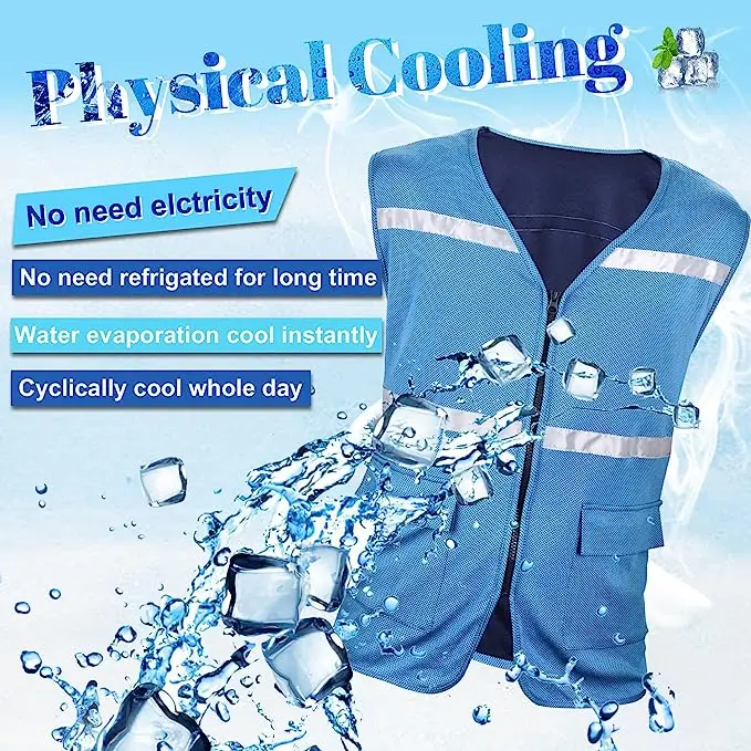 Evaporative Cooling Vest - Ultimate Relief for Men & Women