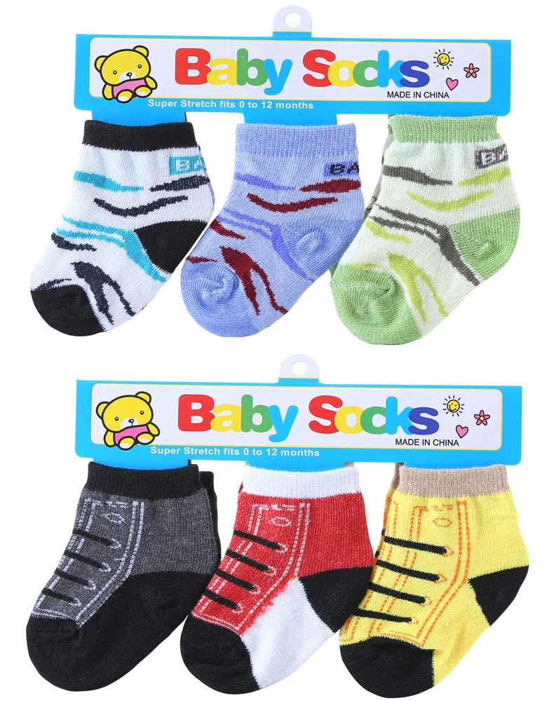 Spring Autumn Baby Socks Car Kids Custom Non slip Socks logo Boys Girl ...