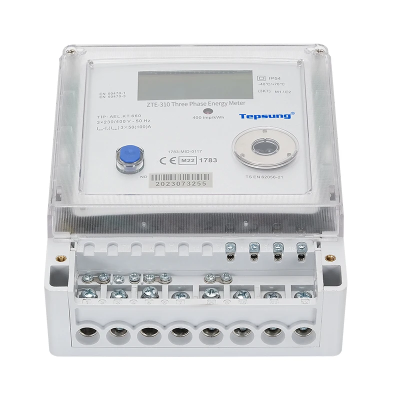 Single-Phase Home Energy Meter with Optical Multi-Display Two-Wire ...