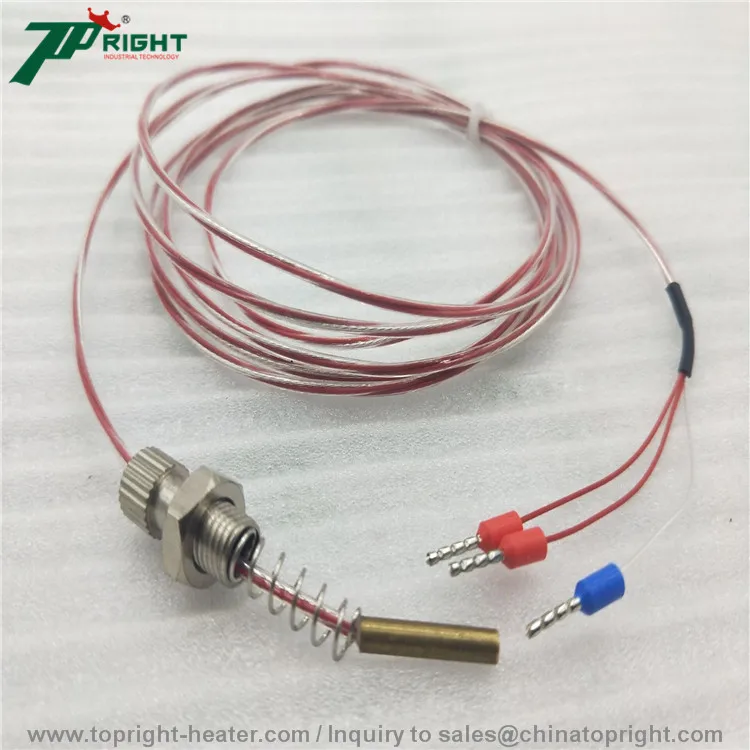 IP67 Bearing Temperature Sensor PT100 with Quick Connector
