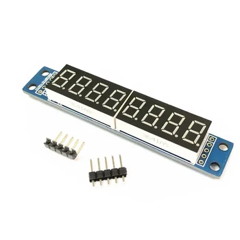 8-bit Digital Display Module Max7219 Led Display Supports 3 Io Ports ...