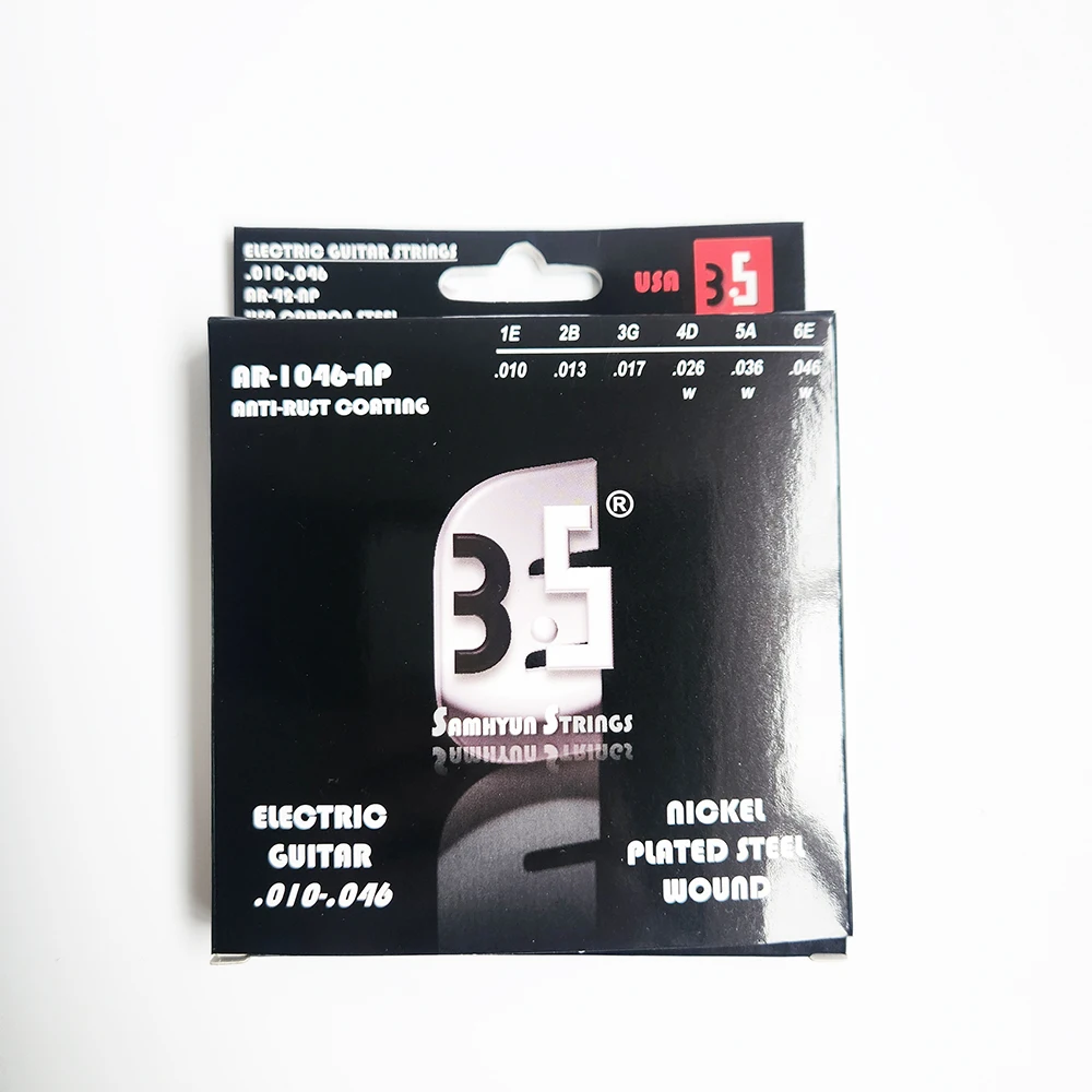 3.S Premium Electric Guitar Strings 3.S AEG-1046 1046 Gauge Hex Core ...