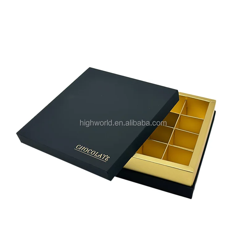 Luxury Custom Empty Chocolate Bar Bonbon Box Valentines Gift Paper ...