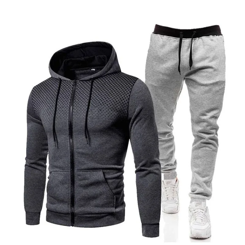Running Sports Plus Size Training Jogging Wear Mens Jogging Suit Set ...
