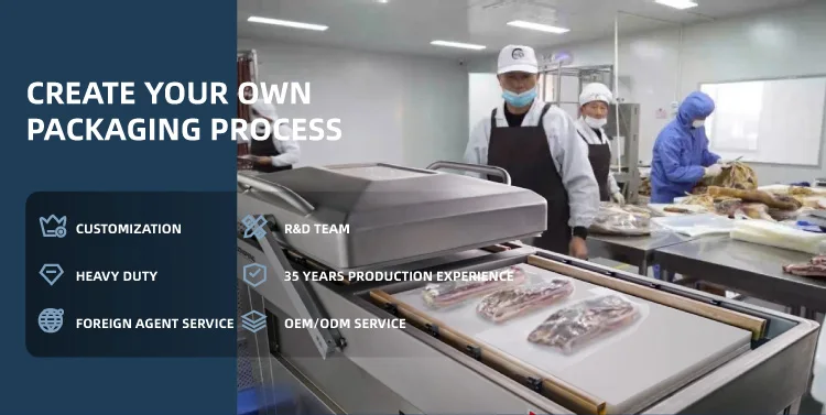 Industrial Vacuum Sealer Machine for Food Whole Chicken Vacuum Machine ...