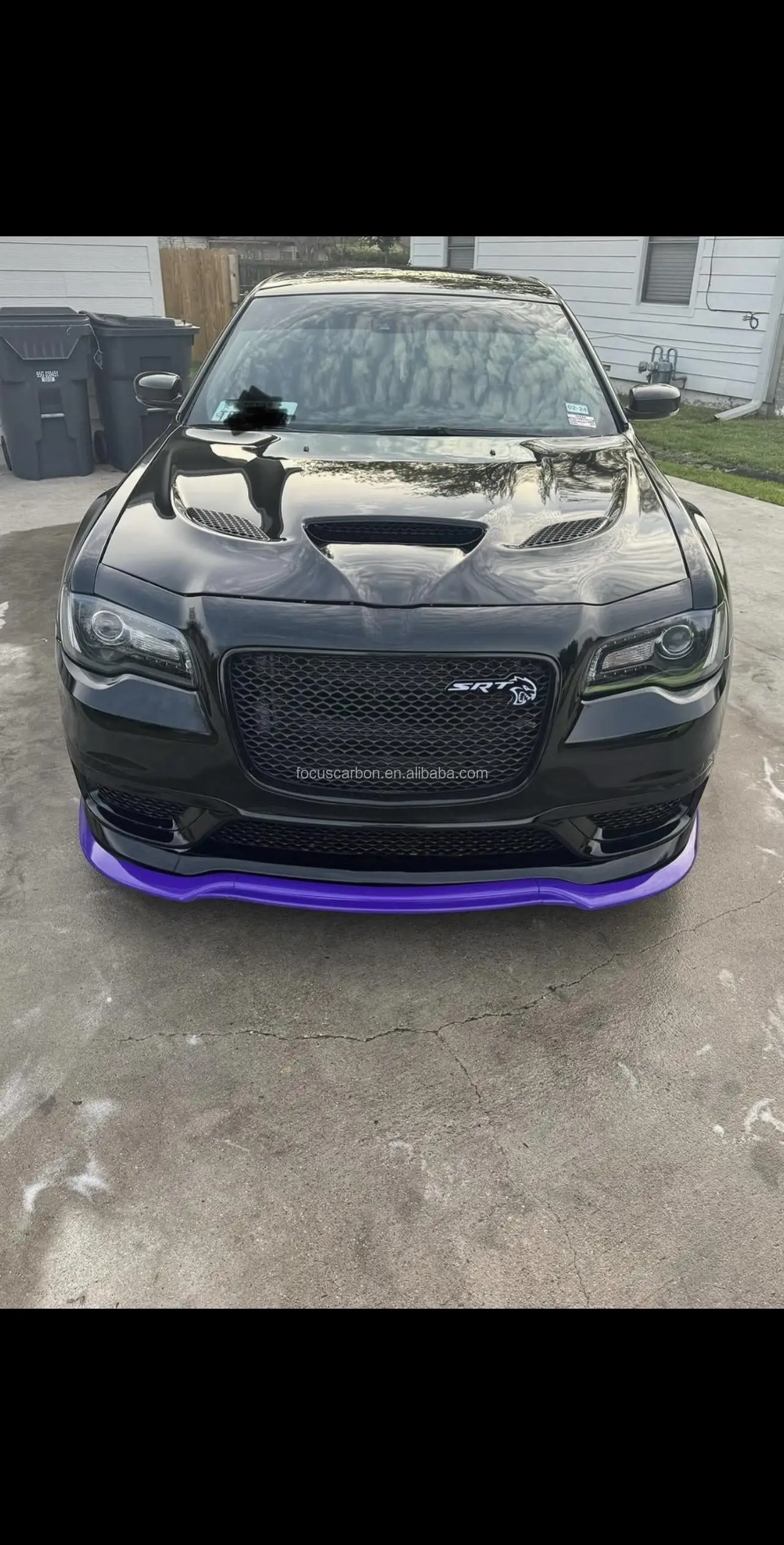 High Quality Carbon Fiber Engine Cover Hood for Chrysler 300C SRT