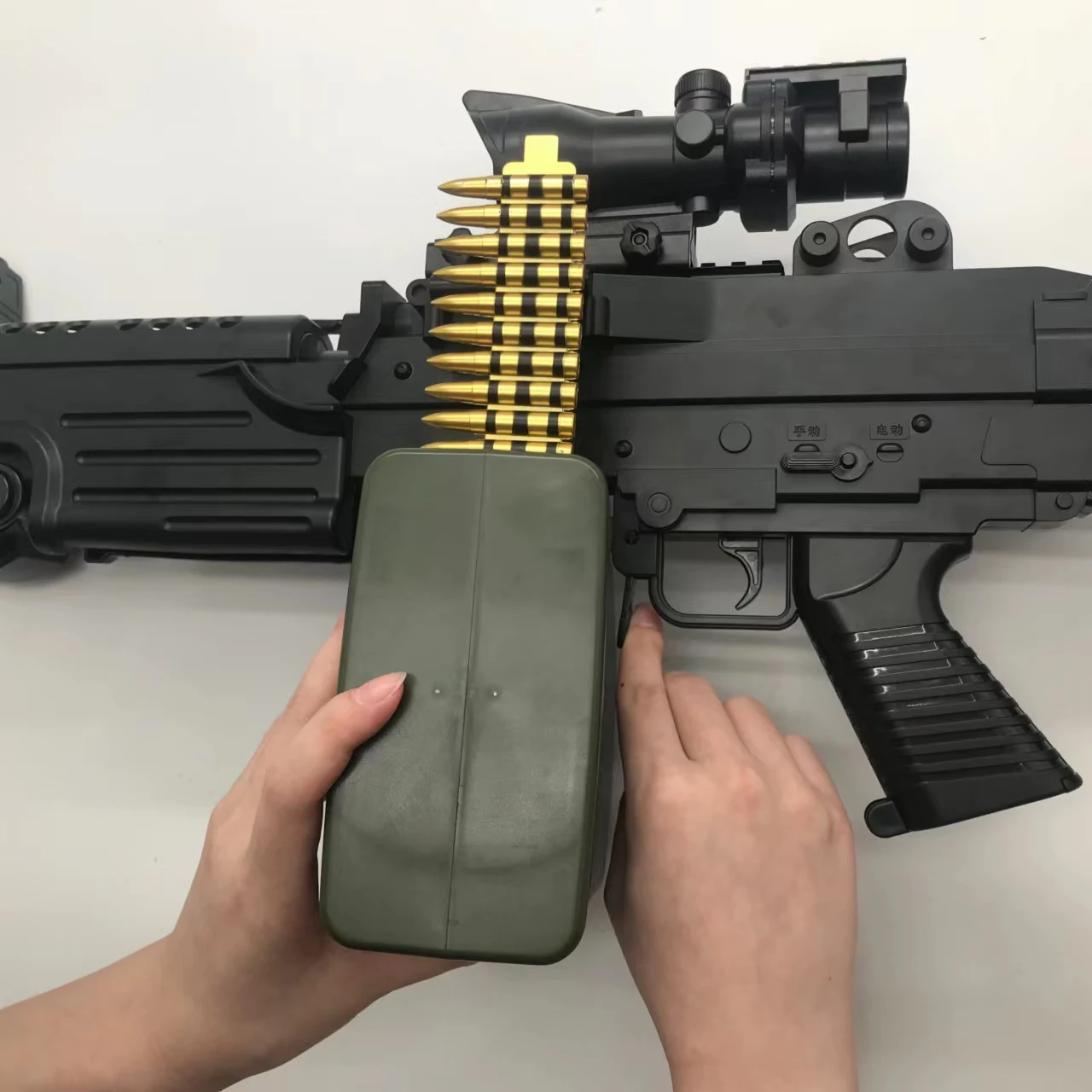 2023 In Stock New Electric Plastic Toy Machine Gun Boy Gel Bead Blaster ...