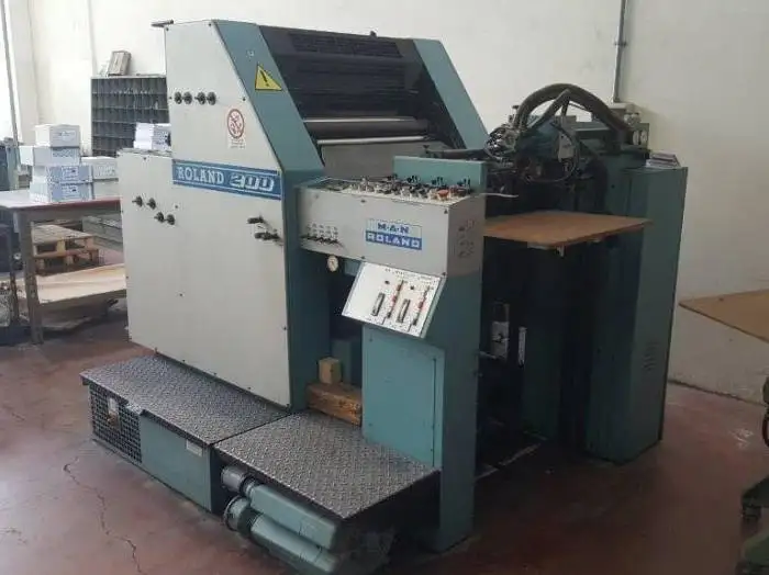 MAN Roland 200 Offset Press - Efficient Printing Solutions
