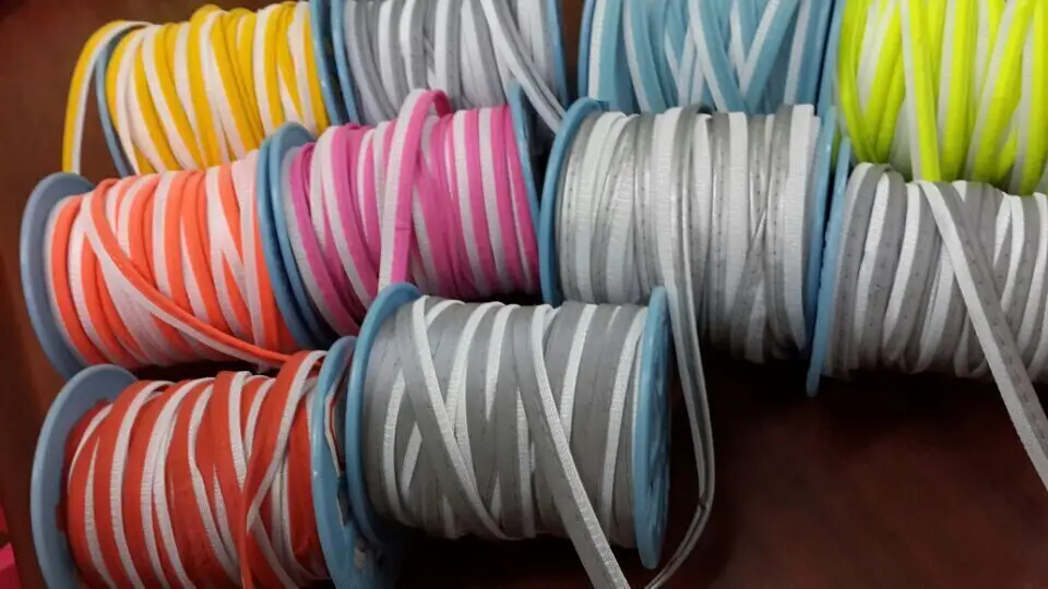 Wholesale Custom High Visibility Reflective Piping Fabric Strip for ...