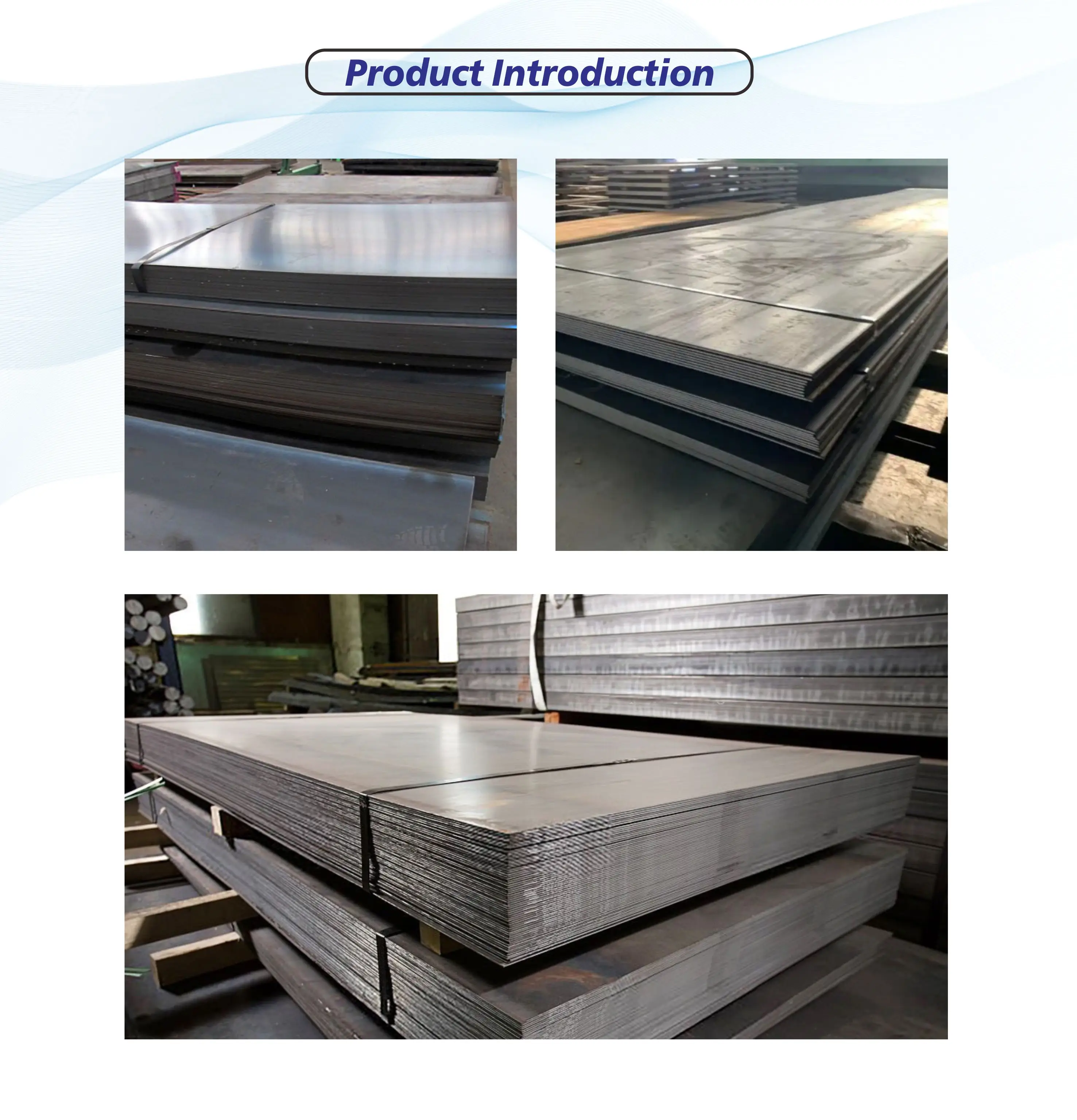 Prime Quality Low Price Hot Rolled A36 S235 S275 S355 Steel Plate