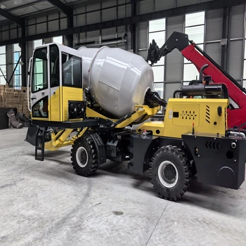 Made In China Diesel Engine 4wd Self Loading Concrete Mixture Machine ...