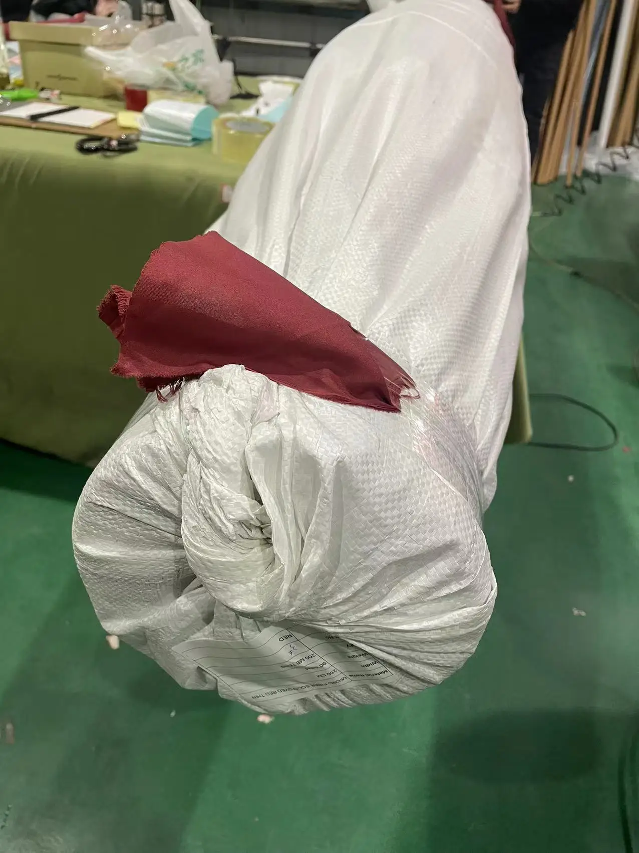 Changxing Supplier White Microfiber Brushed Plain Woven Polyester ...