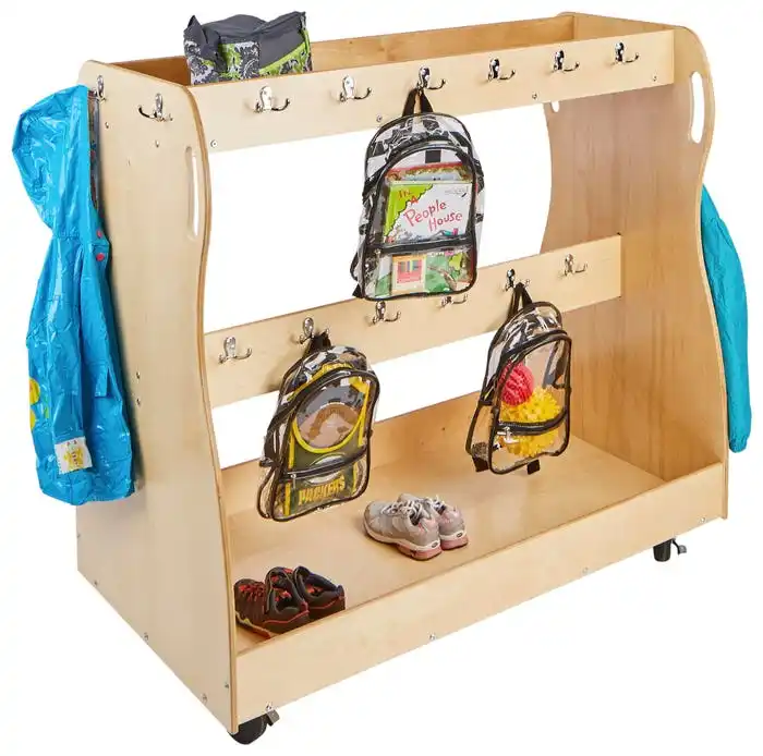 Modern Design Wooden Child Craft Mobile Backpack Cart Wholesale Set Bed ...