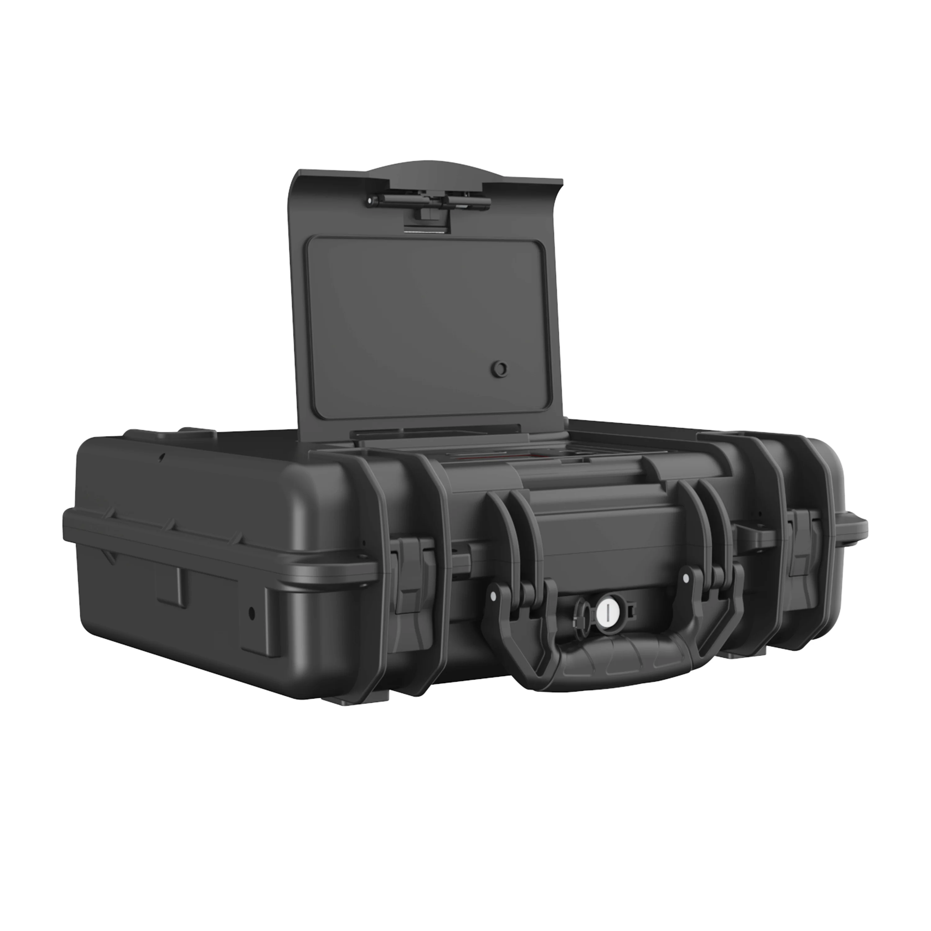 443414 Iris Fingerprint Safe Case Smart Safety Case Biometric Lockbox ...