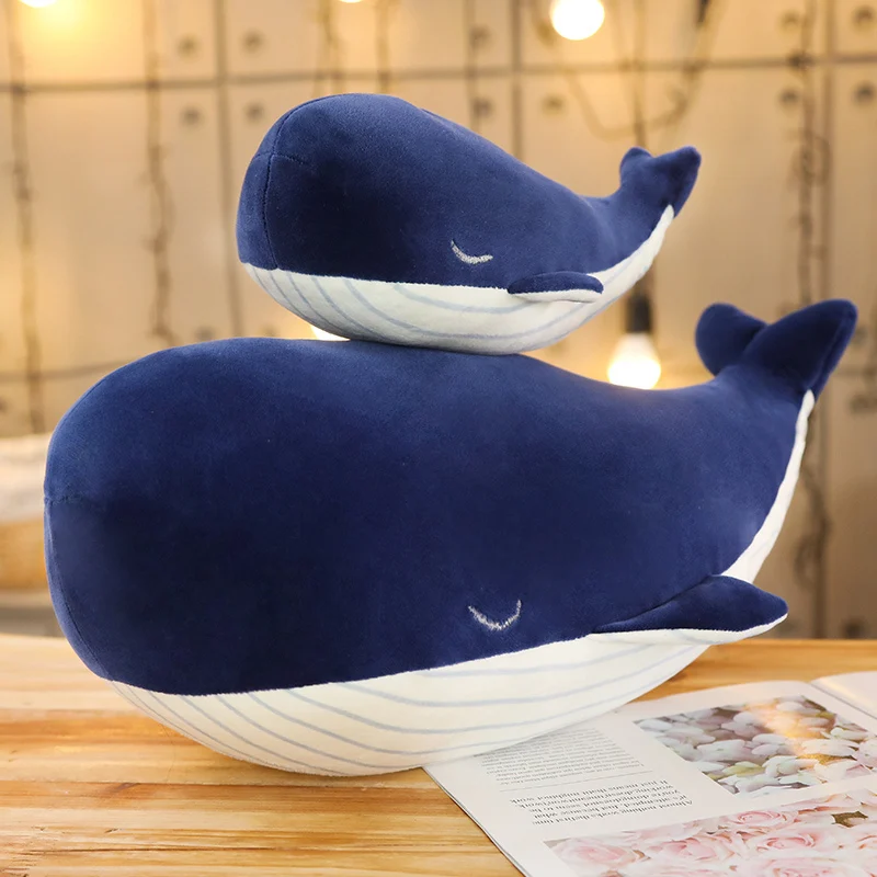 Alibaba.com: Custom Baby Blue Whale Pillow Plush Toy, Ocean Fish Design ...